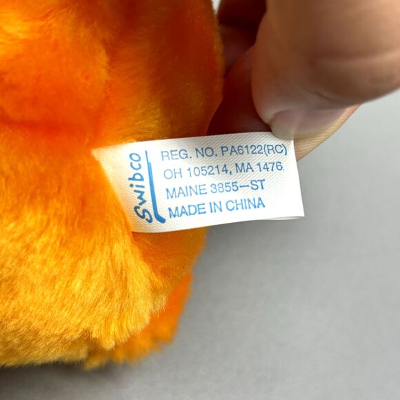 SWIBCO | Toys | Vintage Puffkins Jack Pumpkin Plush Limited Edition ...